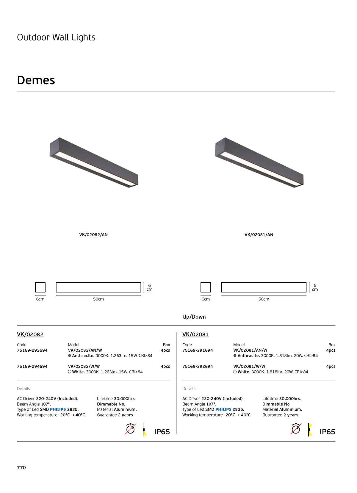 VK/02082/AN/W - Demes - VK Leading Light